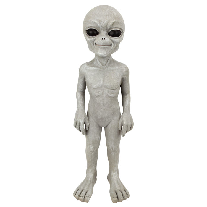 Design Toscano Out of this World Aliens Extra Terrestrial Small Statue ...
