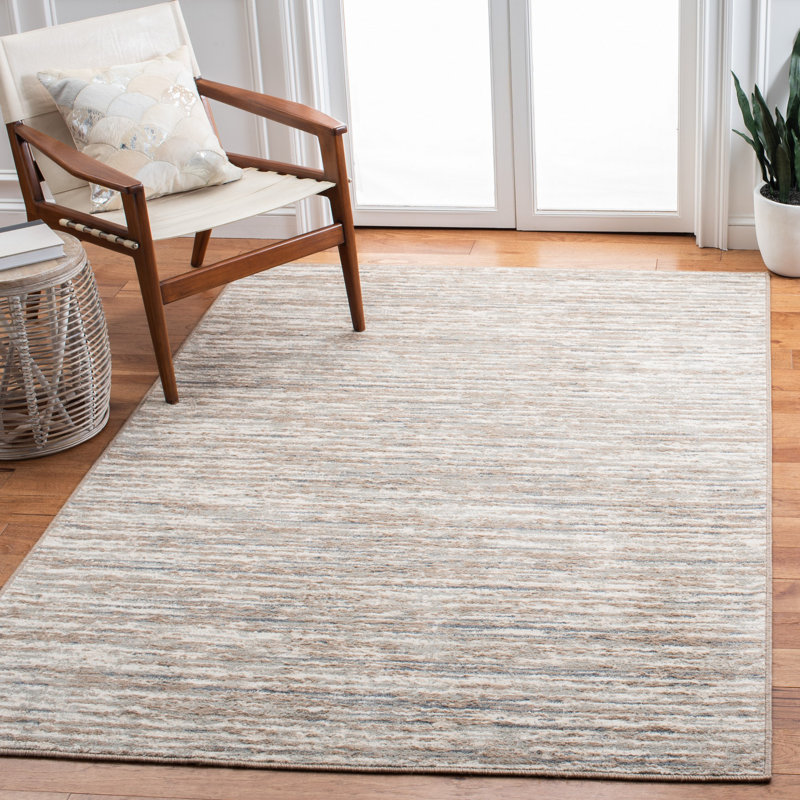 Sand & Stable Abstract Grey / Ivory Area Rug & Reviews | Wayfair.ca