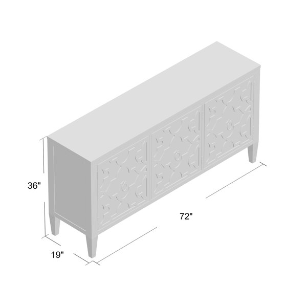 Hooker Furniture Melange 72'' Wide Buffet Table & Reviews | Wayfair