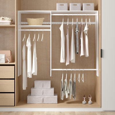 Wall-Mounted Closet Systems You'll Love in 2020 | Wayfair