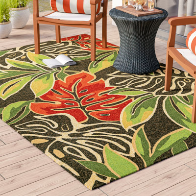 Tropical Outdoor Rugs You'll Love in 2020 | Wayfair