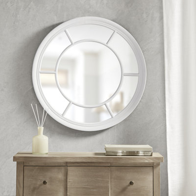 Round White Mirrors You'll Love in 2020 | Wayfair