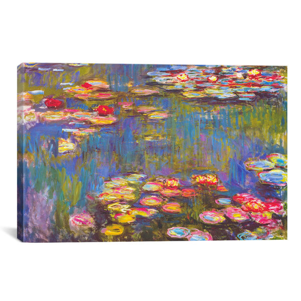 Alcott Hill 'Water Lilies, 1916' by Claude Monet Graphic Art Print ...