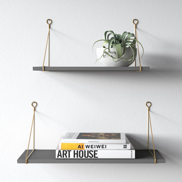 Modern & Contemporary Chrome Shelf Brackets | AllModern