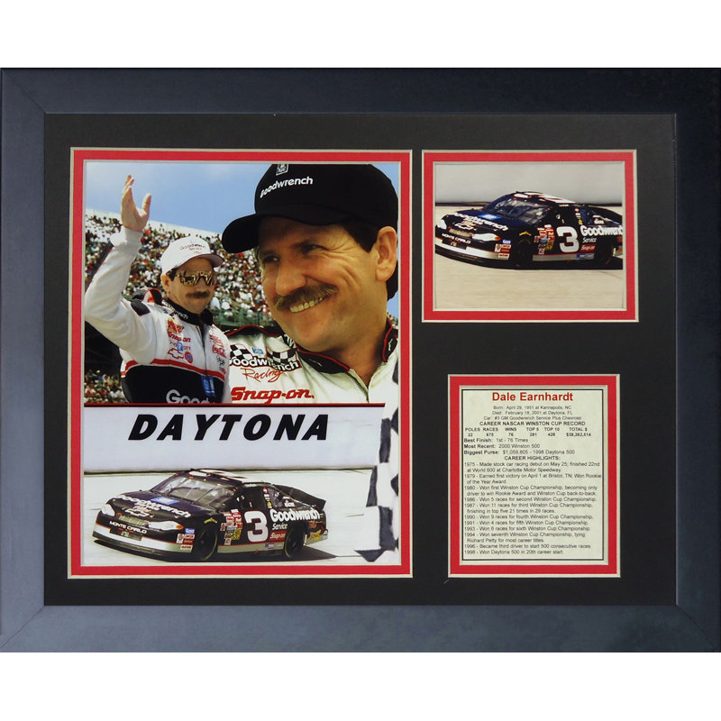 Red Barrel Studio® 'Dale Earnhardt Sr. Commemorative' Framed ...