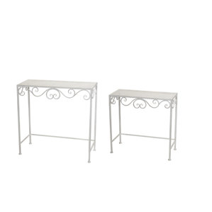 Rectangular Plant Stands & Tables You'll Love | Wayfair